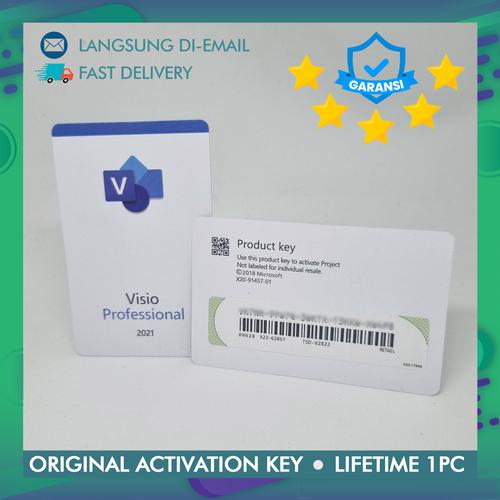 Jual Visio Pro 2021 - Aktivasi Original dengan Lisensi Card - Jakarta ...