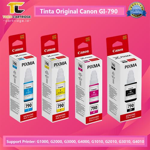 Jual Tinta Original Canon GI790 GI-790 GI 790 Magenta G1000 G2000 G3000 ...