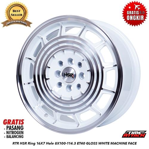 Jual Velg Promo Model Monoblock Merk HSR Tipe RTR R16 Cocok Untuk Mobil ...
