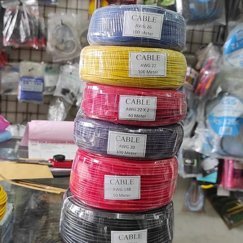 Jual Kabel 100m AWG20 20AWG 100Meter 1rol AWG 20 100 meter Cable Ton ...