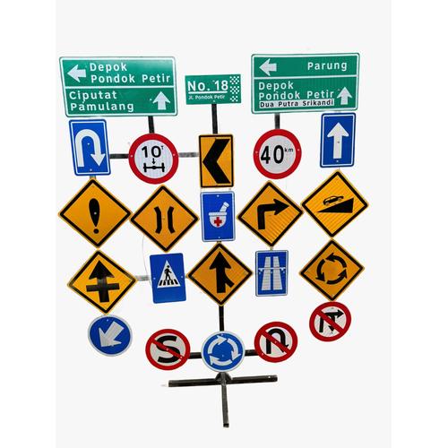 Jual Rambu Lalu Lintas Custom (Rambu Custom ACP - HIP) - 35x75cm, ACP ...