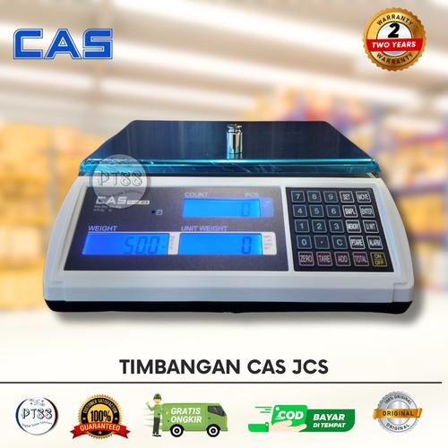 Promo Timbangan counting CAS JCS 3kg x 0,1gr / timbangan hitung pcs JCS ...