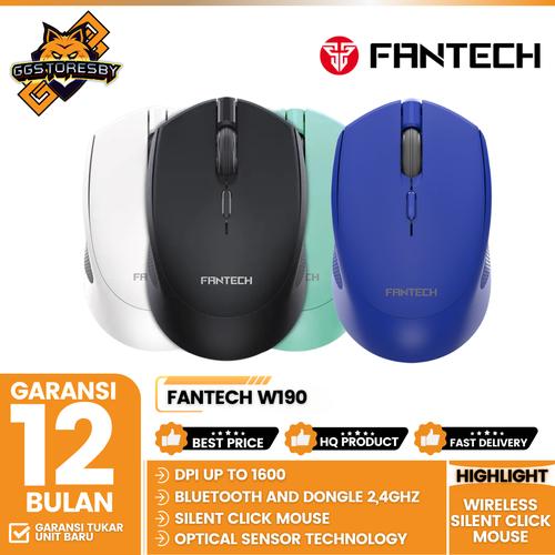 Jual FANTECH W190 WIRELESS Mouse - BLACK - Kota Surabaya - ggstoresby ...