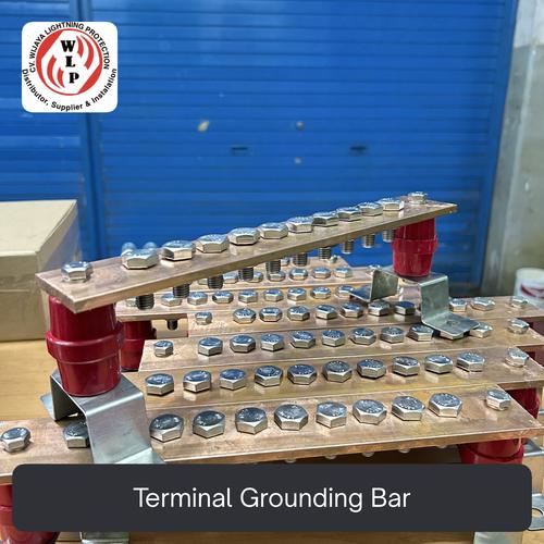 Jual Terminal Grounding busbar full tembaga include accessories bahan ...