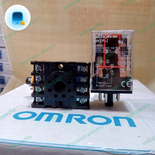 Jual relay omron mk2p-i 220v 10a plus socket - Jakarta Barat - shop ...