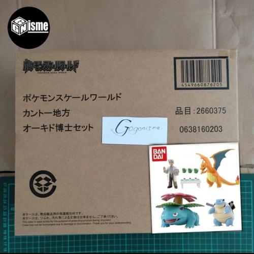 Jual POKEMON SCALE WORLD KANTO PROFESSOR OAK CHARIZARD VENUSAUR ...