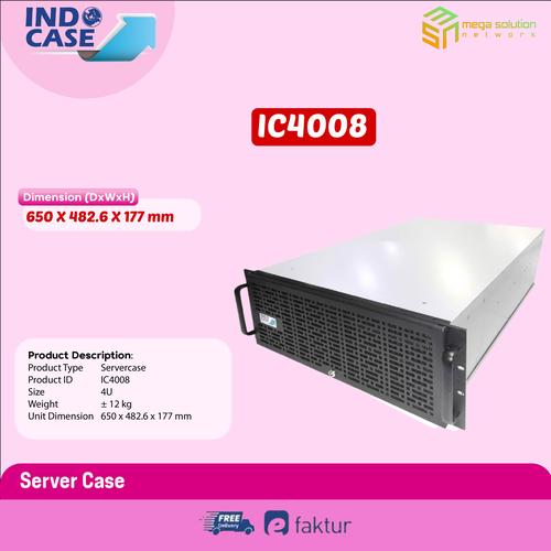 Jual Casing Indocase Rackmount 4U Server Case IC4008 - Jakarta Pusat ...