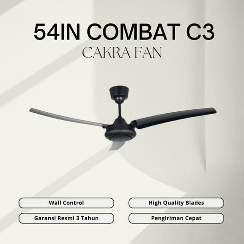 Promo Kipas Angin Gantung Plafon MT. EDMA 54IN COMBAT C3 Ceiling Fan ...