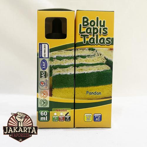 Jual BOLU LAPIS TALAS V3 PANDAN KEJU 60ML 3MG 6MG 9MG BY JAVA JUICE ...