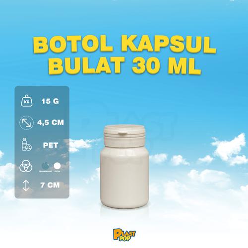 Jual (GOJEK) botol PET herbal kapsul putih kapur 30 kapsul / 120ml / 30 - kotak - Jakarta Barat ...
