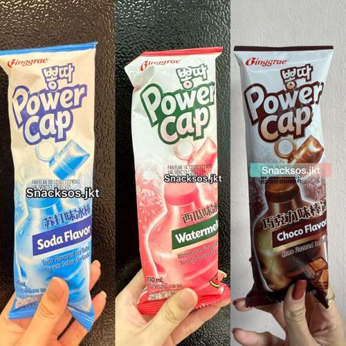 Jual BINGGRAE POWER CAP ICE TUBE SODA / WATERMELON / BANANA KOREA - CAP ...