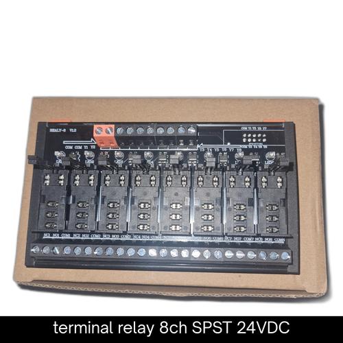 Jual Terminal untuk omron relay 8 channel 24v module 1 COM G2R-1 1NO ...