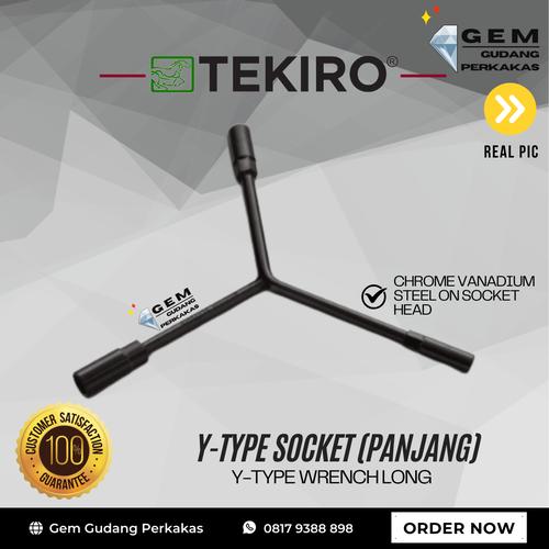 Jual TEKIRO Kunci Pas Tipe Y Panjang Y-TYPE SOCKET WRENCH LONG - Kota ...
