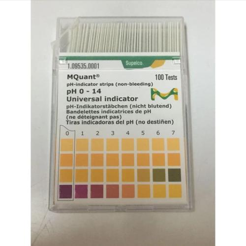 Jual pH indicator universal Merck kertas pH indikator universal 0-14 ...