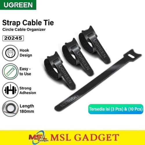 Jual UGREEN Cable Winder Cable Strap Pengikat Perekat Kabel Organizer ...