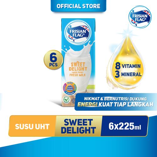 Jual Frisian Flag Purefarm Susu UHT Sweet Delight 225ml [6 pcs] - - Frisian Flag Official ...