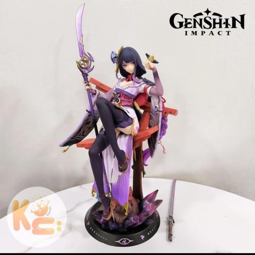 Jual Action Figure Raiden Shogun Genshin Impact Jigenworld Studio 1/6 ...