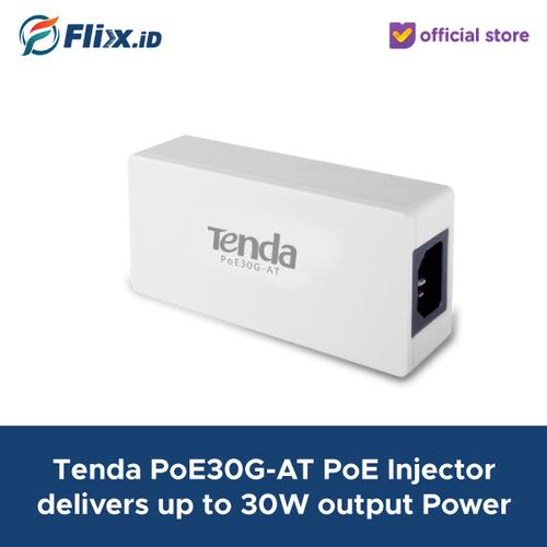 Jual Tenda PoE30G-AT PoE Injector delivers up to 30W output Power ...