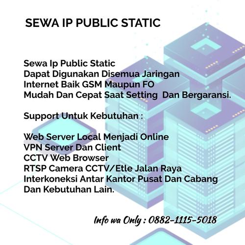 Jual IP Publik Statik Support Server AIS Base Station - Jakarta Selatan ...