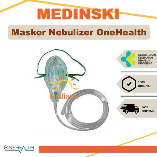 Jual Masker Nebulizer OneHealth Anak Dewasa Child Adult M L XL Nebu ...