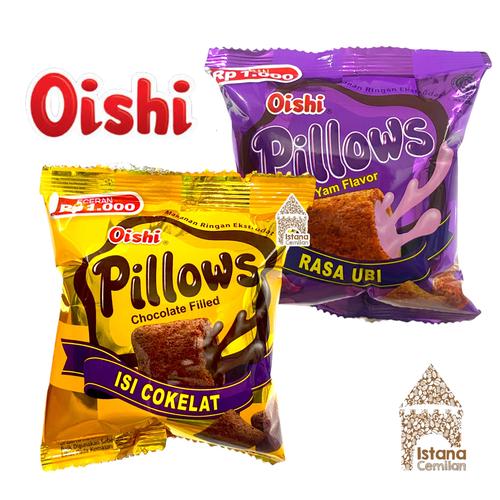 Jual Oishi Snack Pillow Cokelat / Ubi 7 Gram SATUAN - Oishi_Ubi_Ecer ...