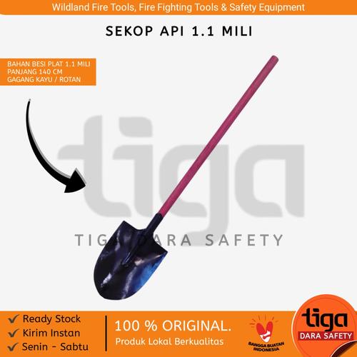 Jual Sekop Api runcing Tebal 1,1 Mili gagang kayu dowel - Jakarta Barat ...