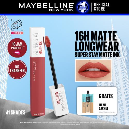 Promo Maybelline Liquid Matte Lipstick Make Up Superstay Matte Ink ...
