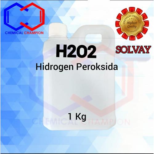 Jual Hidrogen Peroksida / Hydrogen Peroxide 50% / H2O2 50% - 1 Kg Ex ...