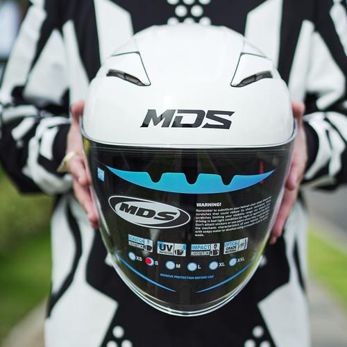 Jual MDS Voltus Solid (Black,White,Grey,dll) - White, M - Kota Bandung ...