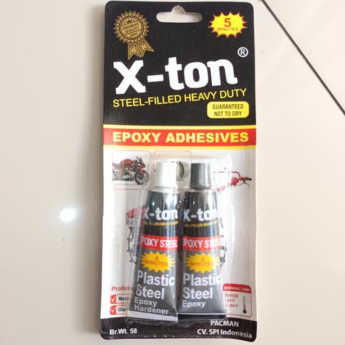 Jual LEM BESI X-TONE / EPOXY ADHESIVES / LEM BESI 5 MENIT PEREKAT LOGAM ...