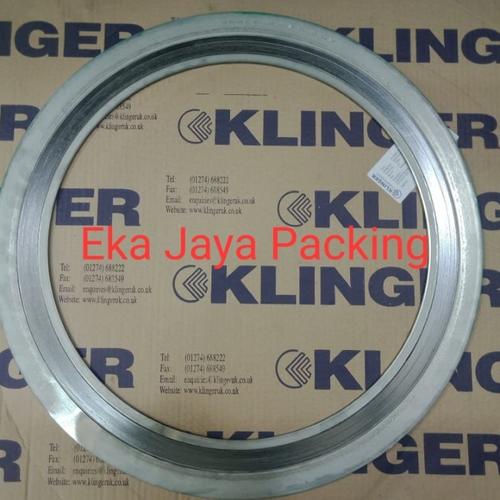 Jual Spiral Wound Gasket Merek Klinger 3/4" (SWG ANSI 300 Stainless ...
