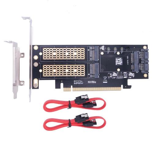 Jual M2 NVMe SSD NGFF to PCIE 3.0 X16 Adapter M Key B Key mSATA PCI Express 3.0 M.2 NVME SSD M2 ...