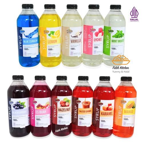 Promo NABATA Sirup Aneka Varian Rasa 1000 ml Halal Asli All Premium ...