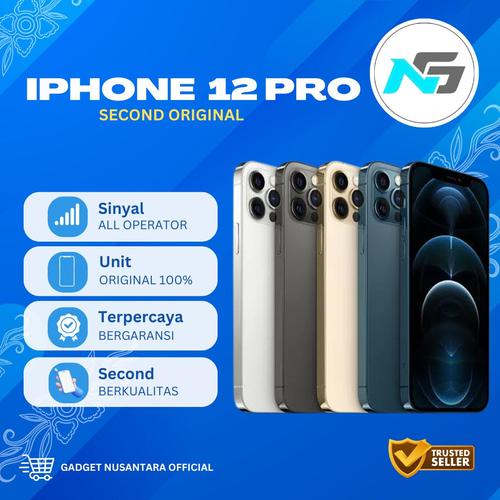 Jual iPhone 12 Pro 128Gb 256Gb Second Original Fullset - 128 gb - Kota Tangerang - GADGET ...