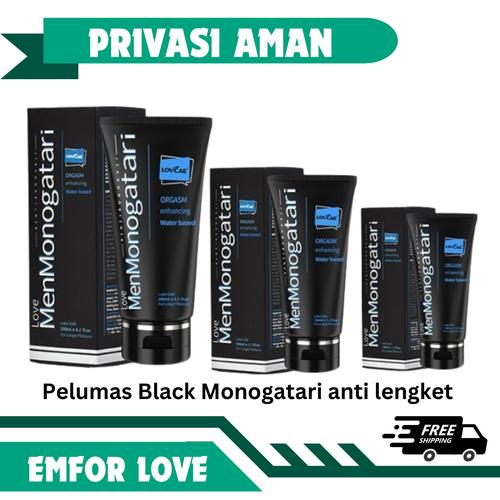 Jual Emfor Love - Black Monogatari Lovcae Lubricant tekstur halus Gel ...