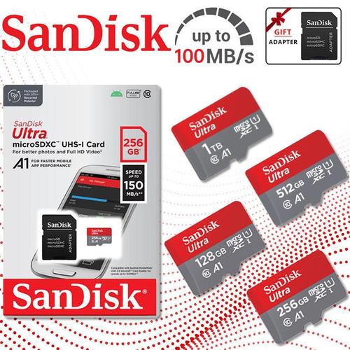 Jual 2TB Micro SD 32GB/64GB/128GB/256GB/512GB/1TB/2TB Kartu Memori ...