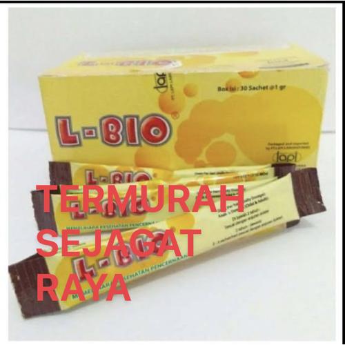 Jual LBio/L Bio/L-Bio Probiotik Sachet harga per BOX - Sachet - Kota ...