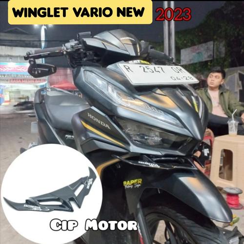 Jual Winglet VARIO 125 New 2023 2024 Hitam Merah Putih Biru - Merah ...