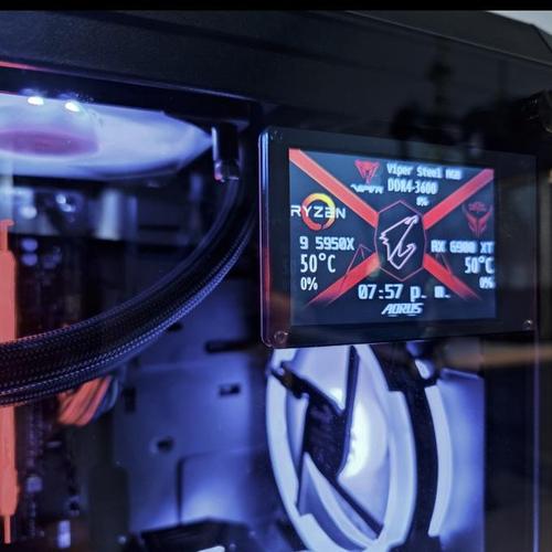 Jual READY LCD MONITORING DISPLAY AIDA64 3.5 INCH IPS SUB SCREEN PC ...