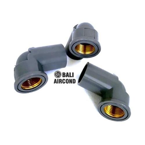 Jual Fiting Sambungan Fitting Pipa Pvc Elbow Knee Kuningan Drat Dalam 1 ...