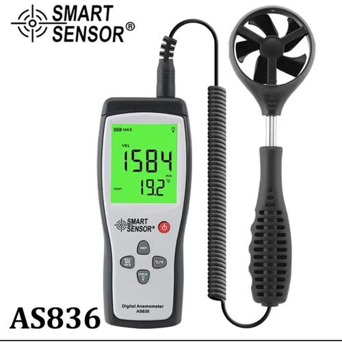 Jual SMART SENSOR AS836 AS-836 Alat Ukur Kecepatan Angin Suhu Udara ...
