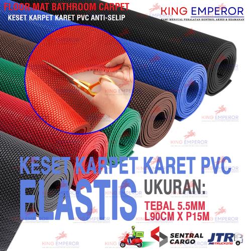 Jual Keset Karpet PVC Anti Selip Karet Kamar Mandi Anti Licin L90CM X ...