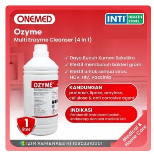 Jual Onemed Ozyme Multi Enzyme Cleanser 1L (4 In 1) - Pembersih ...