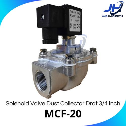 Jual Solenoid Valve Dust Collector MCF-20 drat 3/4 inch - AC220 ...