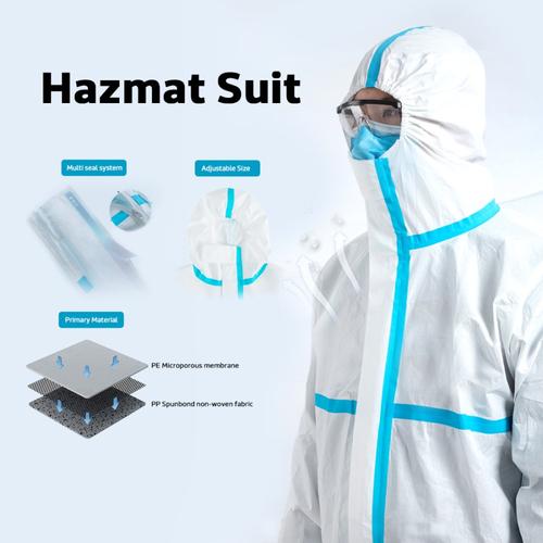 Promo BOHO SUIT DISPOSABLE PROTECTIVE COVERALL BAJU MEDIS X-Gard XGard ...