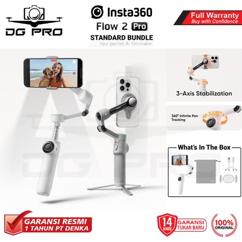 Jual Insta360 Flow 2 Pro Standard Standalone Gimbal Stabilizer ...
