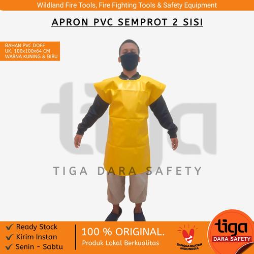Jual Apron Semprot Ponco PVC Anti Air dan Anti Cairan Kimia Warna ...