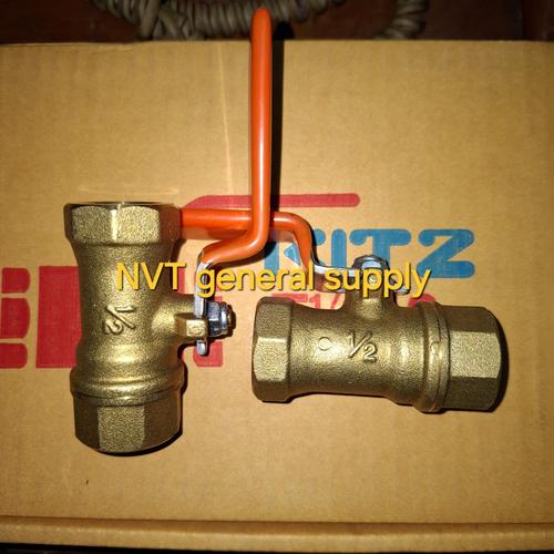 Jual Stop Kran/Ball Valve Kitz Brass 1/2 Inch Original - Jakarta Barat ...