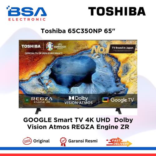 Jual TOSHIBA 65C350NP Google TV 65 Inch UHD 4K HDR Digital TV C350 Series - Kota Tangerang ...