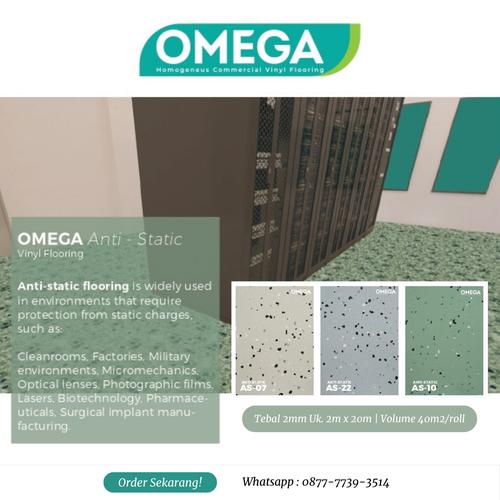 Jual Vinyl Roll Anti Static OMEGA 2mm | Vinyl Rumah Sakit Anti Bakteri ...